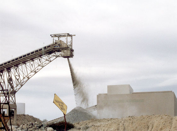 Enviroflo Engineering Ltd - Examples of Dust Generation